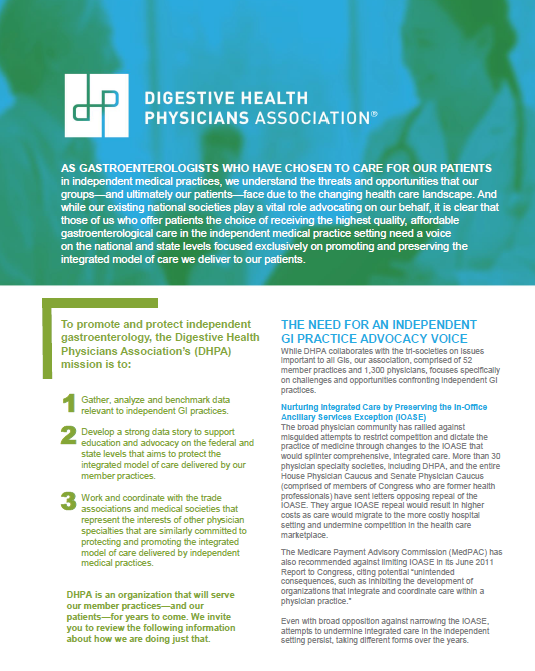 DHPA Backgrounder - DHPA